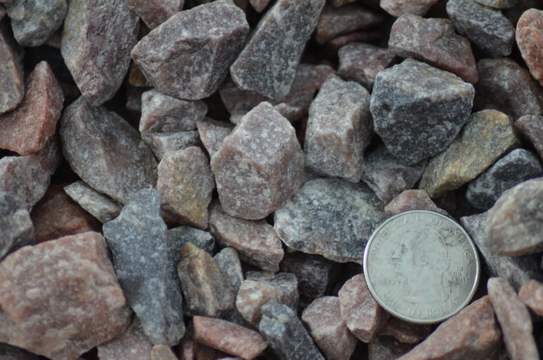 Pink Quartz Rock - 3/4 inch | Landscaping Rock, MN | Magnuson Sod